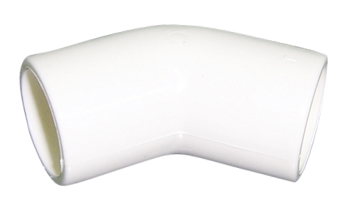 Aspen Condensate Pump White Overflow 45 Degree Elbow