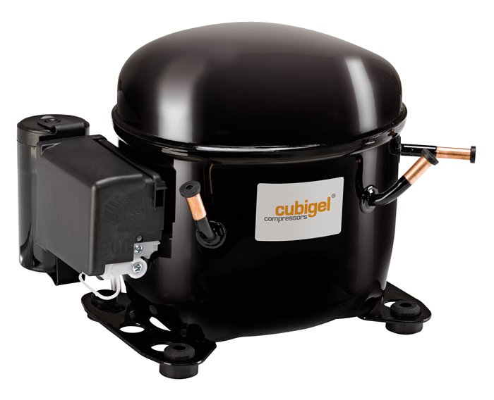 Cubigel GL90TB replaced by GU80TB 1/4HP Compressor - Tubed