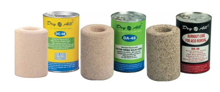Replaceable Filter Drier Cores
