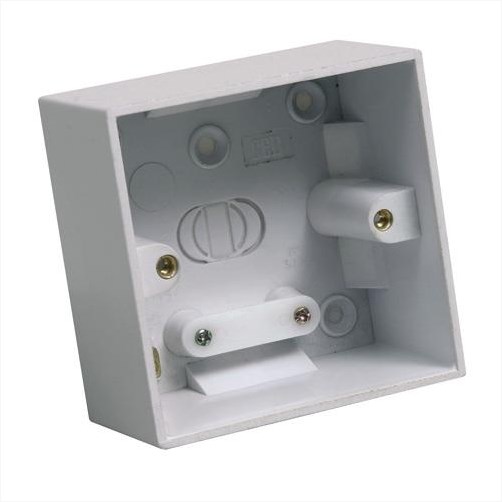 Pattress Box 1 Gang 45mm BS5733