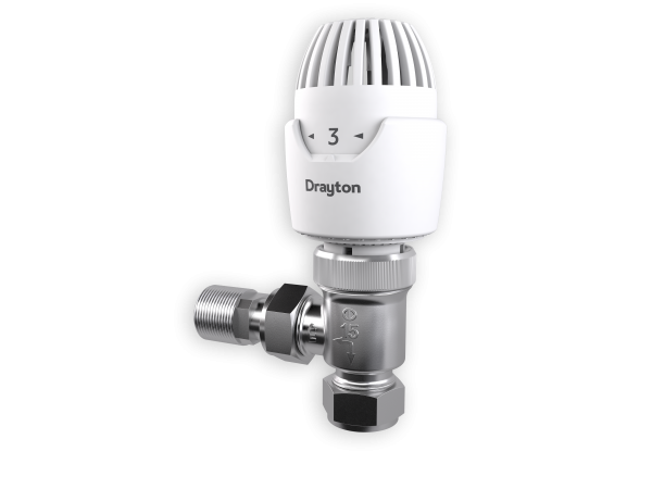 Drayton 08 08 015 RT212 15mm Angled Thermostatic Radiator Valve
