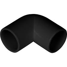 Aspen Condensate Pump Xtra Rigid Black Overflow Pipe 90 Degree Elbow