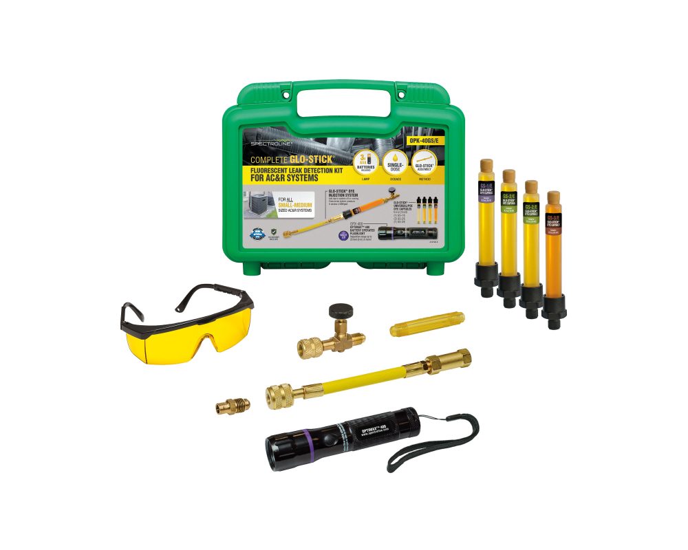 Spectroline OPK-40GS Glo-Stick Complete Leak Detection Kit