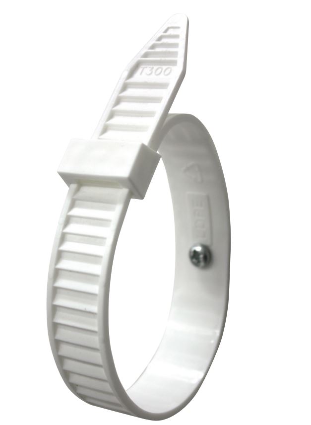 Aspen Xtra Black Pipe Ties (Pack 10)