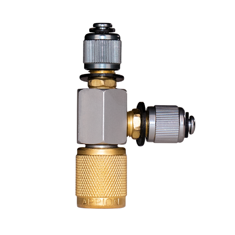 MegaSeal Low-Loss Charging T- FITTING 1/4"