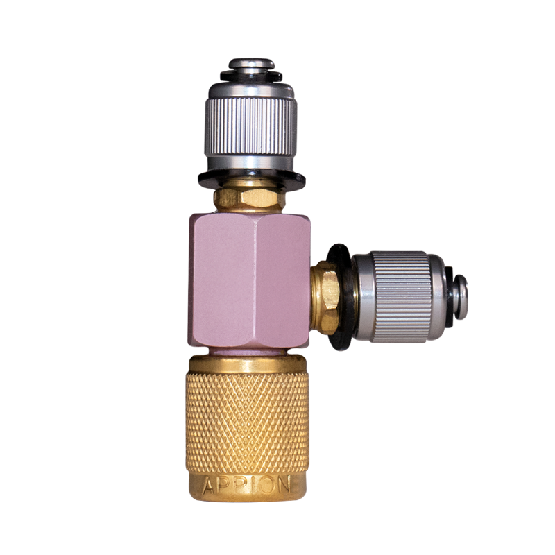 MegaSeal Low-Loss Charging T- FITTING 5/16"